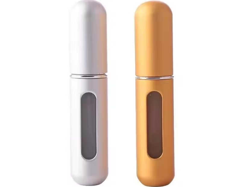 5ml Mini Aluminum Travel Perfume Spray Bottle - Reliable Glass Bottles ...