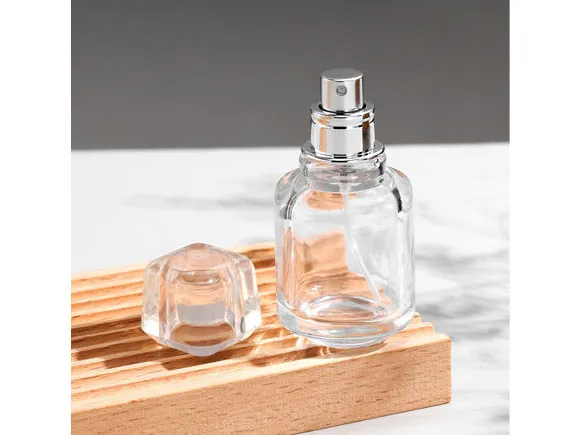 Flacons de parfum de luxe de 25 ml à 90 ml avec couvercle, vente en ...