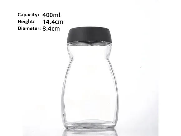 200ml-890ml Glass Coffee Jars with Lids Food Storage Container ...